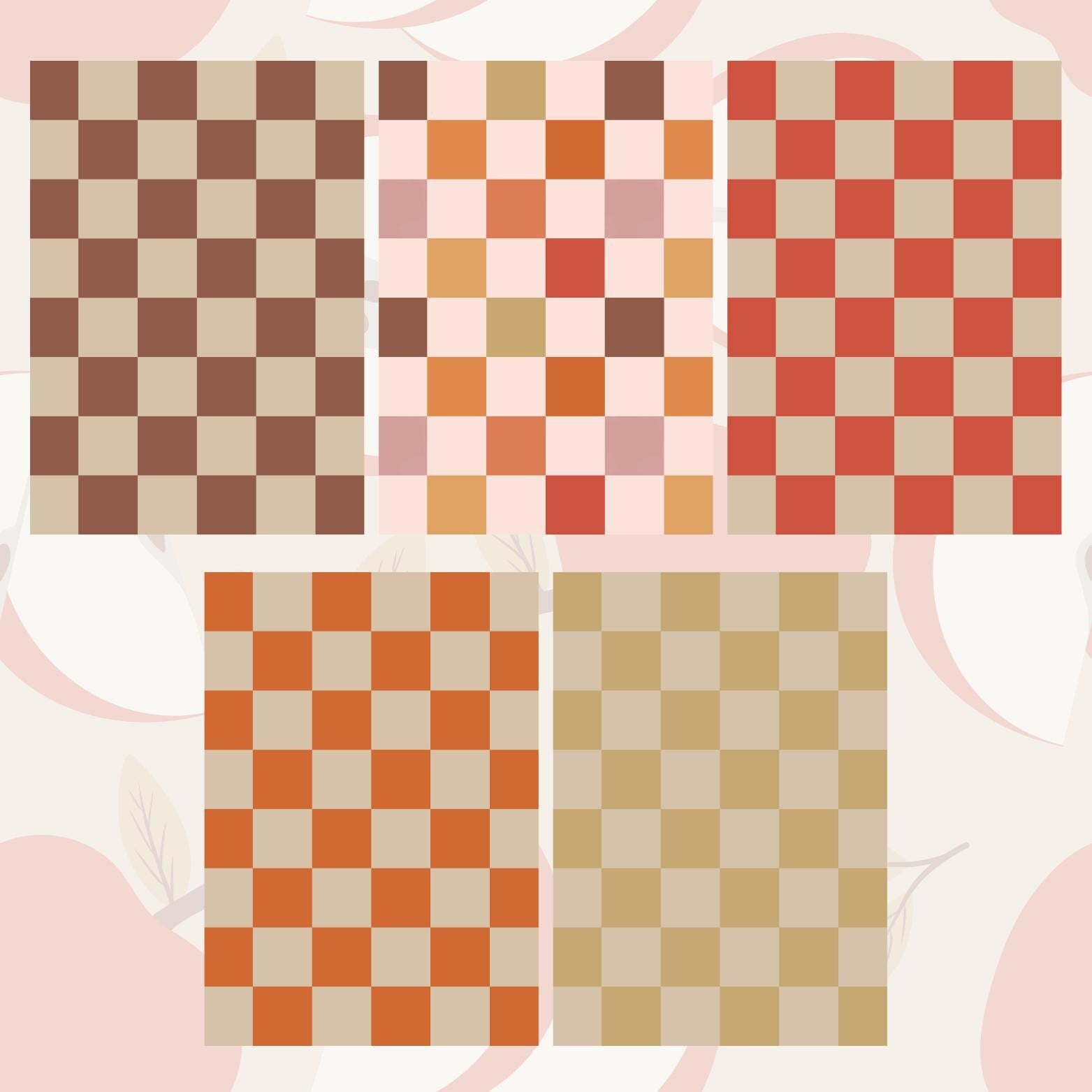 Checkered Scrapbook Paper Pack – The Crafted Journal AU